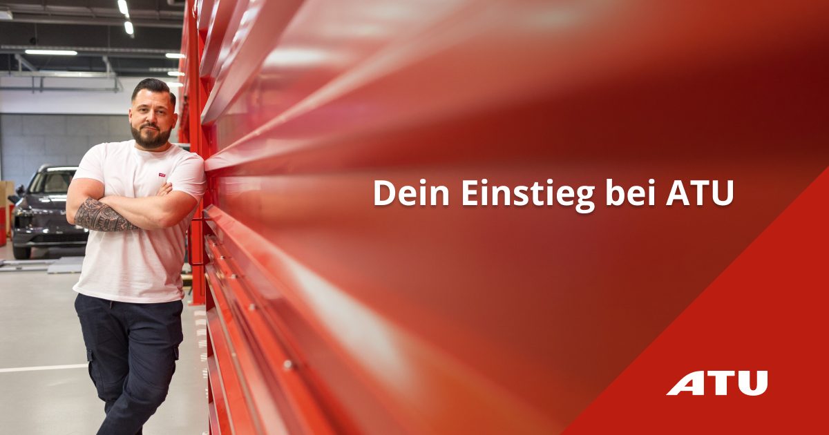 Entdecke jetzt deine Karrieremöglichkeiten bei ATU.