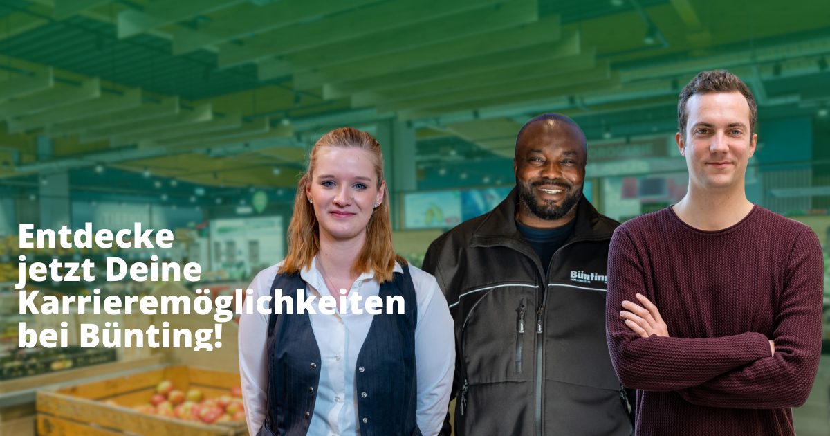Karriere bei Bünting – Jetzt Teil unseres Teams werden