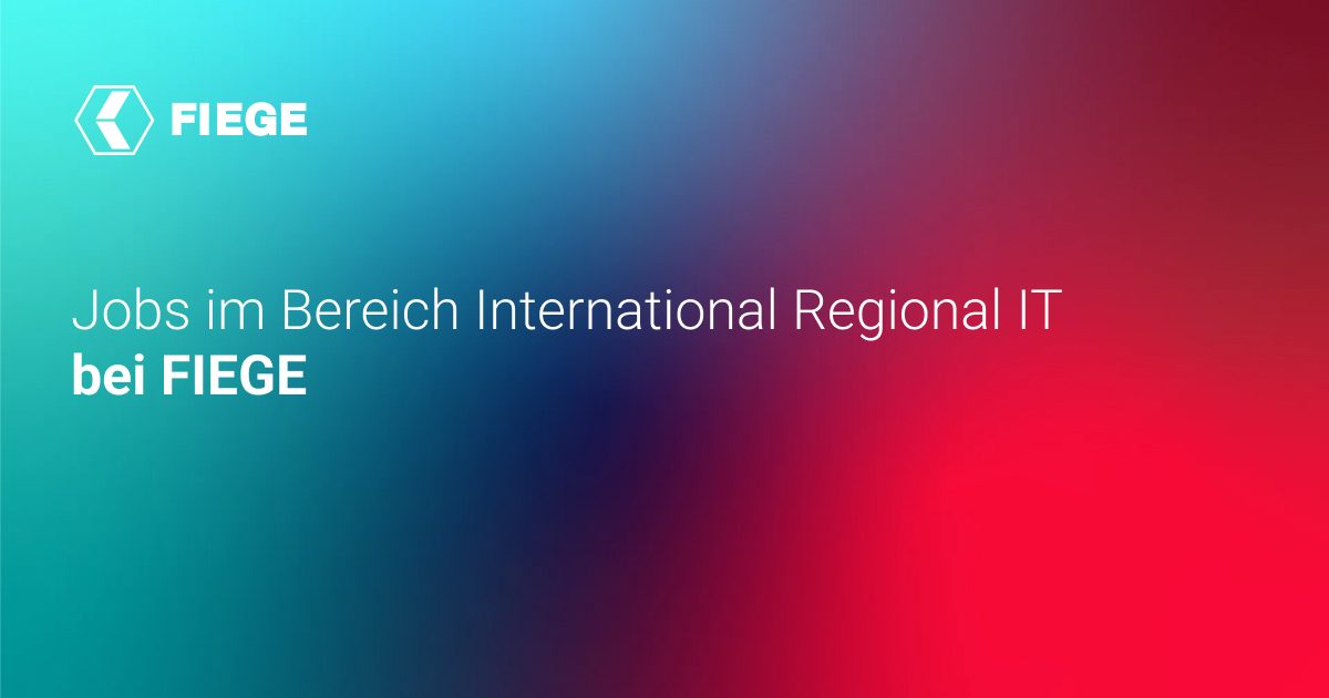 International Regional IT bei Fiege