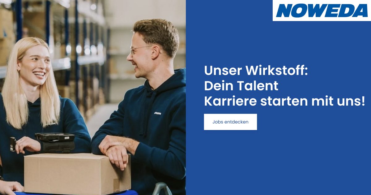 Starte Deine Karriere bei NOWEDA
